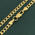 14K Solid Real Gold Square Wheat Chain 3mm Diamond Cut Braided Foxtail ...