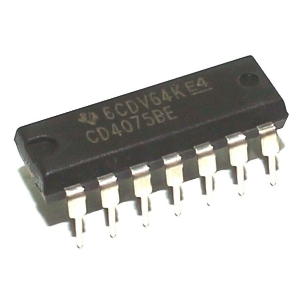 Texas Instruments CD4075BE CD4075 CMOS Triple 3-Input OR Gate IC DIP14 ...