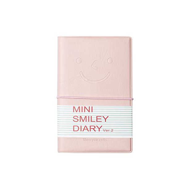 Smiley Mini Diary Leather Notebook Journal Lined & Plain Paper ...