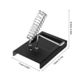 FESTFENDS Soldering Iron Stand 1Pack for and Artists Black Color ...
