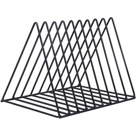 Triangle File Holder Book Rack, Vinyl Record Holder, Desktop File ...