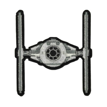 Disney Star Wars The Phantom Menace Tie Fighter Licensed Iron On Patch ...