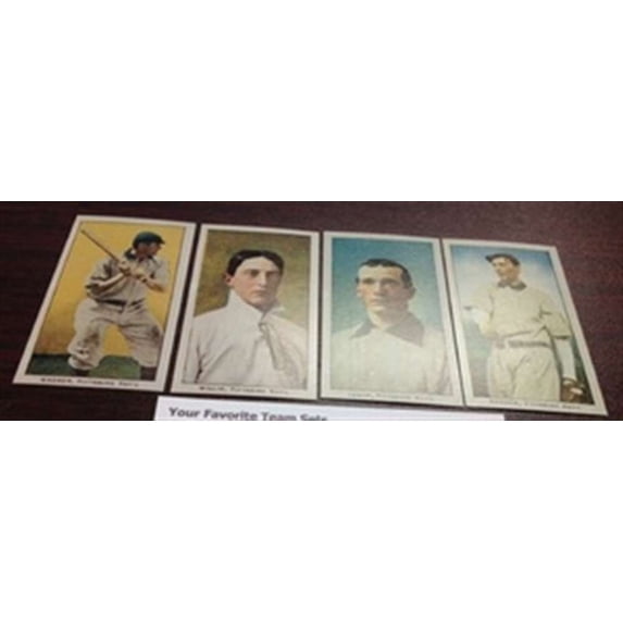 1909 E95 Philadelphia Caramels Reprint Pirates Team Set 4 Cards Honus ...