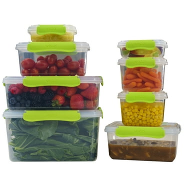 TINANA 52 PCS Airtight Food Storage Containers, BPA-Free Kitchen ...
