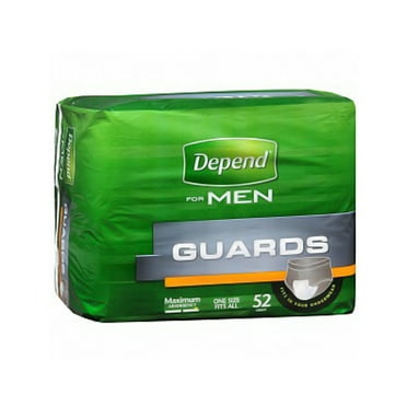 Assurance Guards for Men, Maximum, One Size Fits All, 52 Ct - Walmart.com