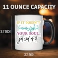 Nourish Your Soul Mug - Inspirational & Motivational Quote Coffee Mug ...