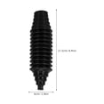 BESTYASH 1Set Rubber Constant Velocity Joint Boot for Car Adjustable ...