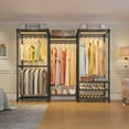 VIPEK V5L Garment Rack Heavy Duty Clothes Rack with Dimmable LED Lights ...