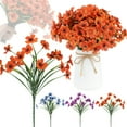 Artificial Fall Flowers, Outdoor Bouquets, Fade-Resistant Plants ...