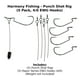 Harmony Fishing Company Punch Shot Rig Kit 5 Pack, 4/0 EWG Hooks ...