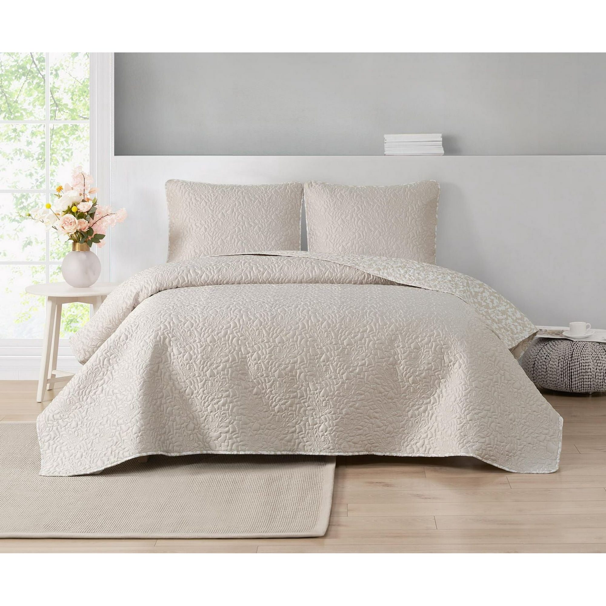 Click here for Beco Home Valerie 3 Piece Reversible Quilt Set prices