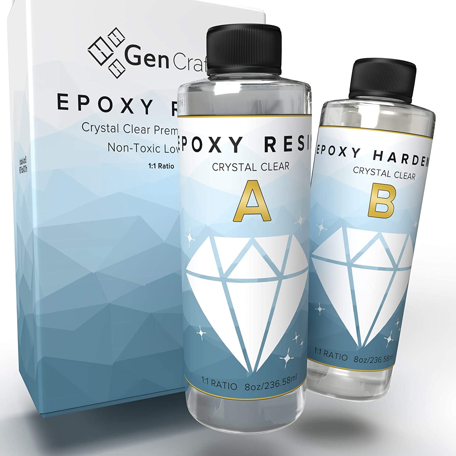 GenCrafts 16 oz Epoxy Resin Kit - Walmart.com