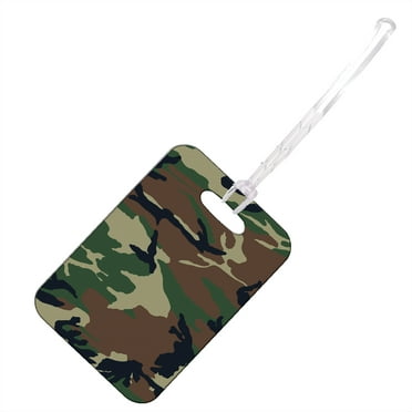 Camouflage Army Soldier Luggage Tags Suitcase Carry-On ID, Set of 2 ...