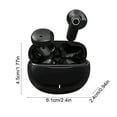 Wireless Half In-Ear Bluetooth Earbuds - Long-Lasting Battery ...