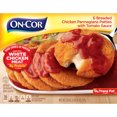 On-Cor Breaded Chicken Parmagiana with Tomato Sauce, Regular 26 Ounce ...