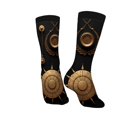 Four Seasons Universal Socks (2 Pairs) - Stylish Black Socks with ...
