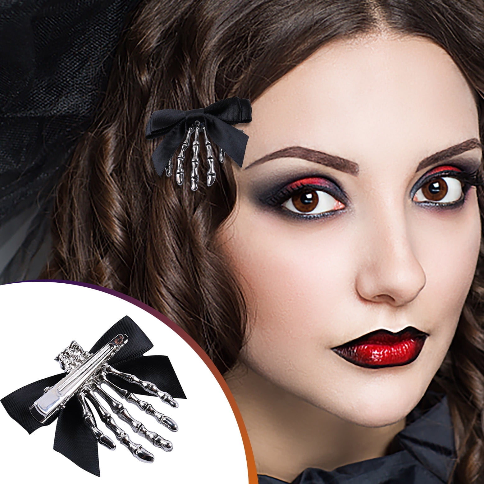 Hair For Halloween Skeleton