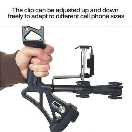 wolftale Recurve Bow Phone Holder Black Aluminum Smartphone Bow Mount ...
