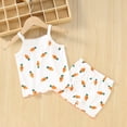 dmqupv Pajama Set for Girl Girls Pajama Set Sleeveless Tops and Ruffled ...