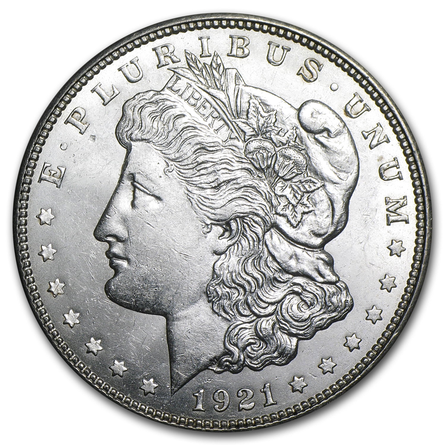 1921-D Morgan Dollar BU - Walmart.com