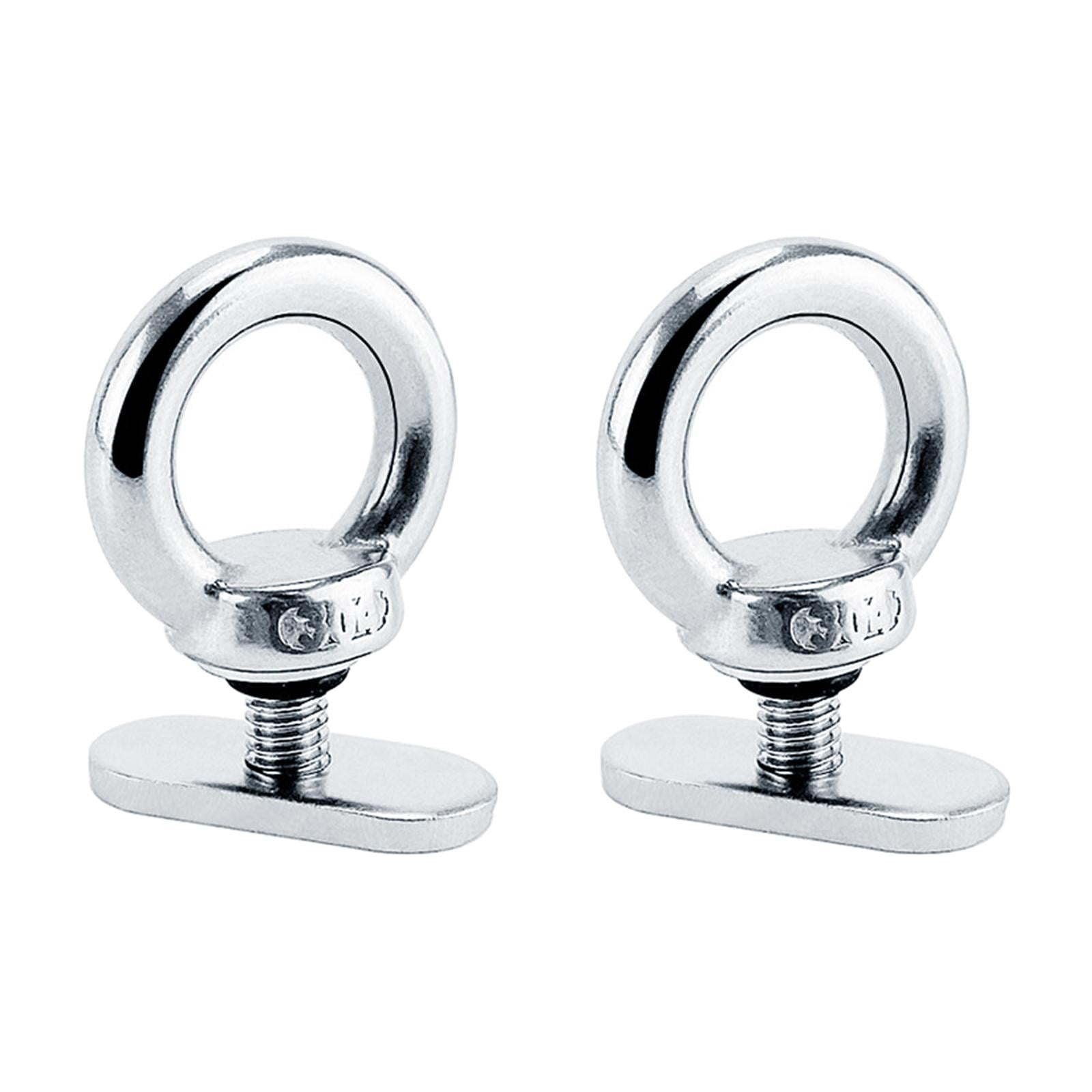 2Pieces canoe and kayak Track Mount Eyelet Adapter for Kayak Rod Holder ...