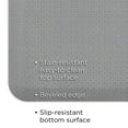 Free Shipping! GelPro Flatweave Pewter Anti,Fatigue Kitchen Floor Mat ...