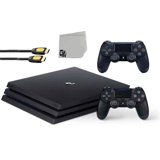 Restored Sony PlayStation 4 Pro 1TB Gaming Console Black 2 Controller Included with The Last of ...