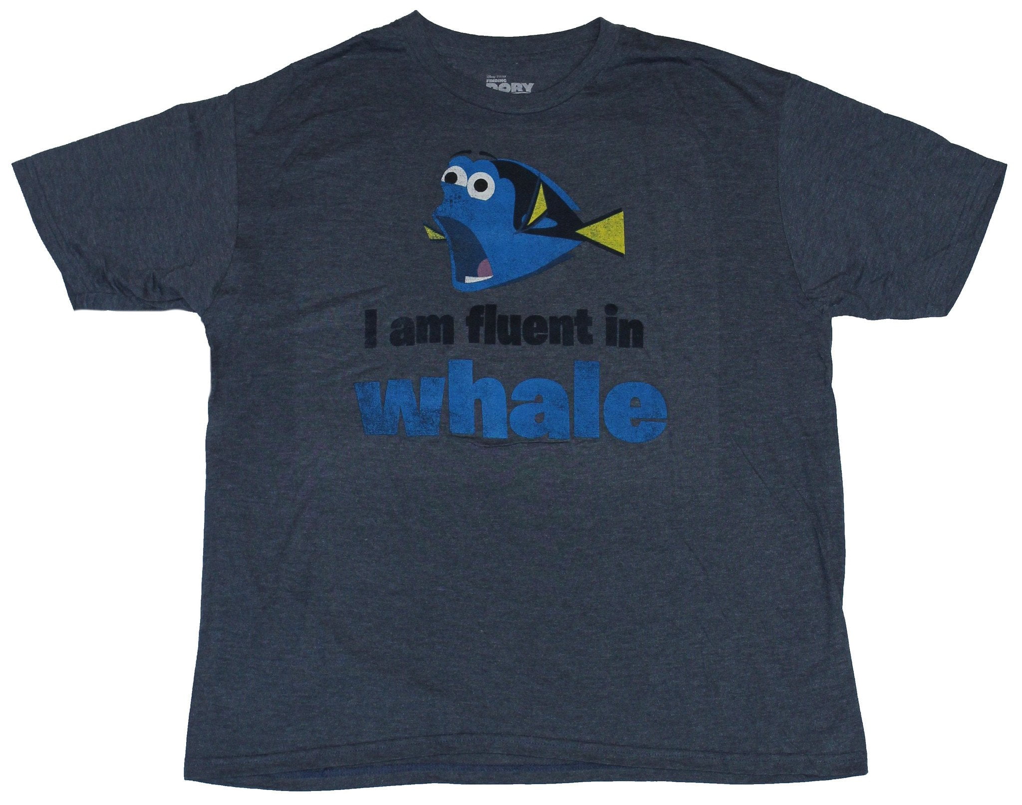 Finding Dory Nemo Mens T-Shirt - I Am Fluent in Whale Talking Dory ...