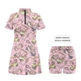 Aplkyhs Pink Couple Golf Matching Outfits Matching Couple Golf Shirts ...
