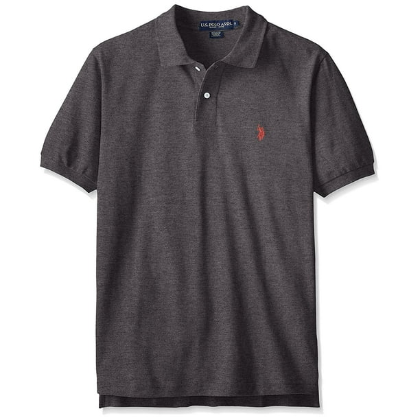 U.S. Polo Assn. Men's Pique Small Logo Polo Shirt - Walmart.com