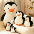 Penguin Plush Toy Ultra Soft Accompanying Doll Birthday Gift Cute ...