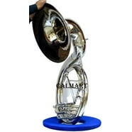 Brass Sousaphone 3 Valve Big Tuba 25" Musical Instrument with Carry ...