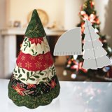 Christmas Tree Quilting Set - 7-Piece DIY Patchwork Ruler Set, Hand ...