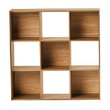 Mainstays 9 Cube Storage Organizer, Warm Walnut - Walmart.com