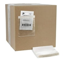 1000 Pack 5.5 x 10 Clear Packing List Envelopes, Self-Sealing Business ...