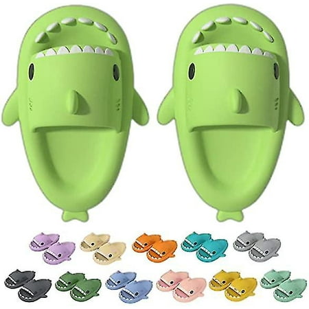 Cloudy Shark Slides, Cloud Sharks, 2022 Summer Cute Shark Slippers For ...