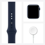 Apple Watch Series 6 GPS + Cellular, 40mm Blue Aluminum Case with Deep ...