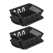 Sterlite Large Plastic Black Sink Drain Rack - Walmart.com