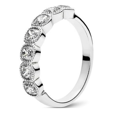 Authentic Delicate Sentiments Ring 190995cz-56 size (7.5) - Walmart.com