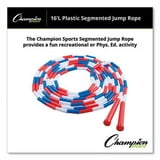 Segmented Plastic Jump Rope 16-ft. Red/Blue/White - Walmart.com