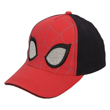 Marvel Spiderman Hat for Boys, Breathable Spiderman Baseball Cap for ...