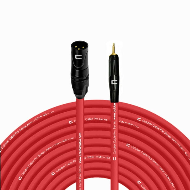 Coluber Cable Unbalanced XLR Male - 3.5mm TS Professional Microphone ... Coluber Cable Unbalanced XLR Male - 3.5mm TS Professional Microphone ...