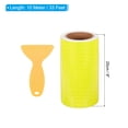 Uxcell Reflective Tape, (8 Inch x 33 Ft, Bright Yellow) (1 Roll ...