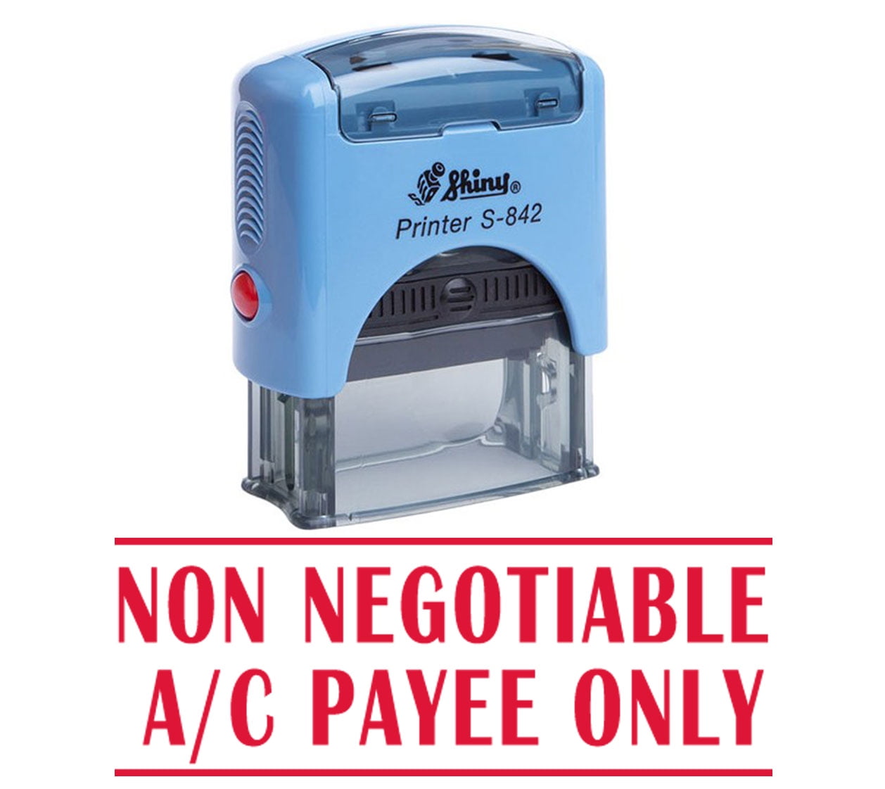 NON NEGOTIABLE A/C PAYEE ONLY Self Inking Rubber Office Stationary ...