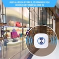 Wireless Window/Door Open 52 Chime Entry Security Alarm Doorbell ...