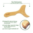TADA Natural Beauty Wood Gua Sha Shoulder Massager Legs, Neck, Arms ...