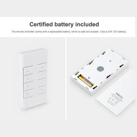 IFan03 LED Wi-Fi Ceiling Fan And Light Controller Support 433mhz RF ...