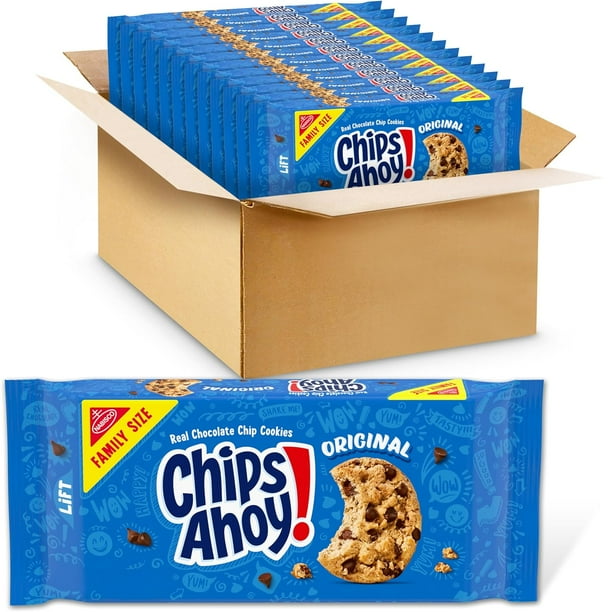 Original Chocolate Chip Cookies, 20 Snack Packs (2 Cookies Per Pack ...
