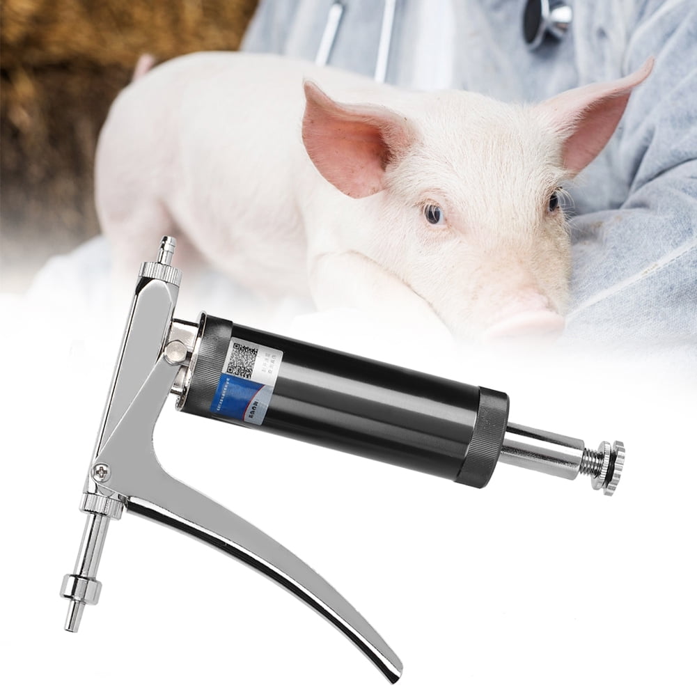 Jeringa Para Animales, 2ml, Animales Ajustables, Cerdos, Ganado, Ovejas ...