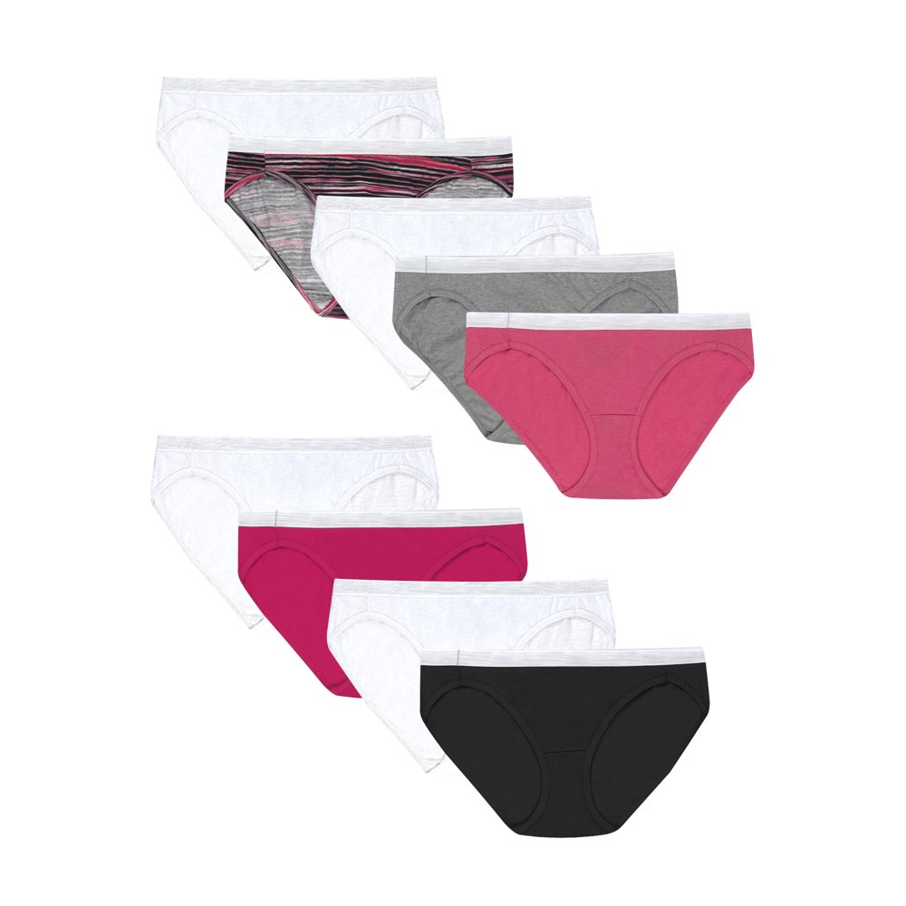 Hanes Hanes Womens Super Value Bonus Cool Comfort Sporty Cotton